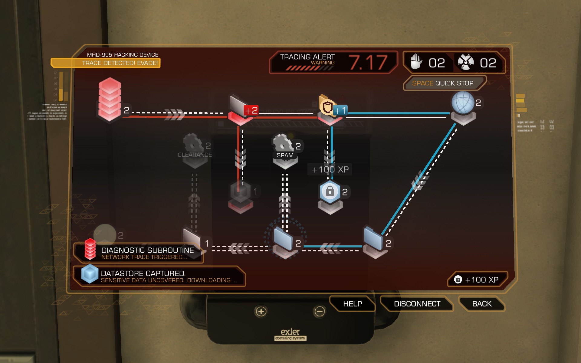 Hacking in Odyssey – Warp Drive Active